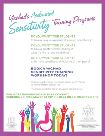 Day 22: Plan a Sensitivity Training in Your Community! – informaled